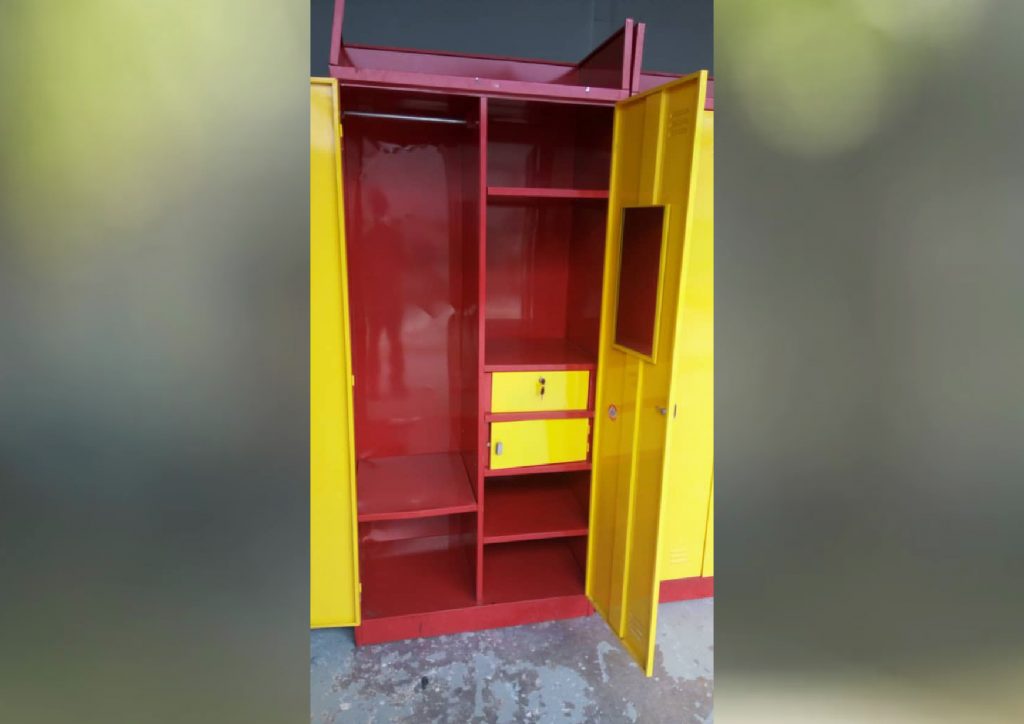 Ready Stock, Locker Asrama, Almari Baju Besi, Secondhand – iBoss